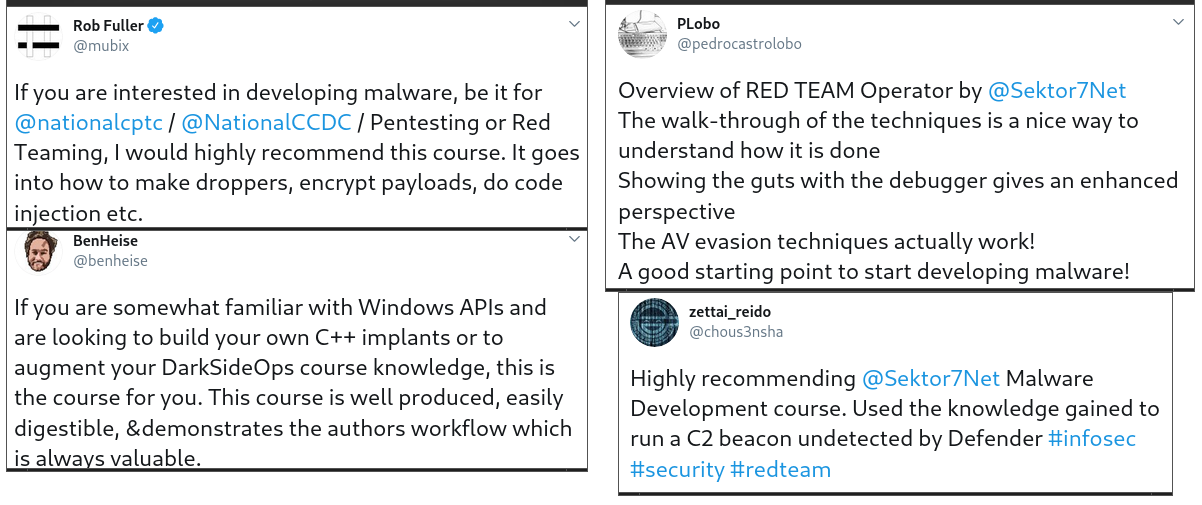 RED TEAM Operator: Malware Development Essentials Course